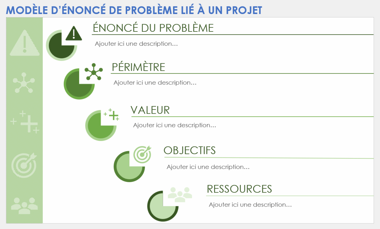Modèles gratuits de diapositive d’énoncé de problème : PowerPoint et ...