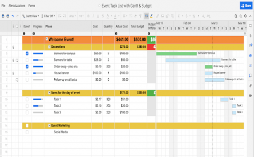 Comment créer un planning dans Excel : Modèle et tutoriel | Smartsheet