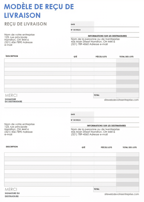 Télécharger des modèles de reçus PDF gratuits | Smartsheet