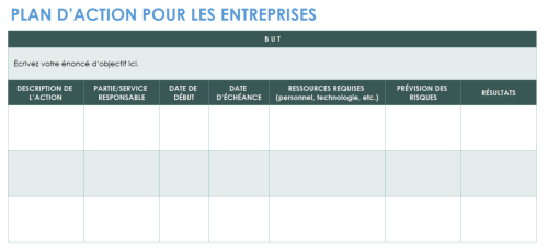 Modèles gratuits de plan d’affaires au format Excel | Smartsheet