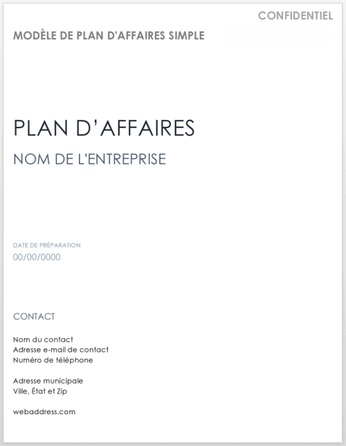 Modèles de plans d'affaires simples et gratuits | Smartsheet