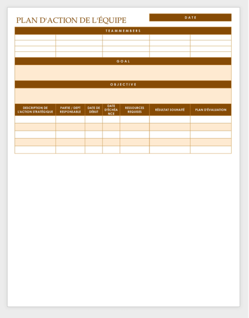 Modèles gratuits de plans d’action - Smartsheet