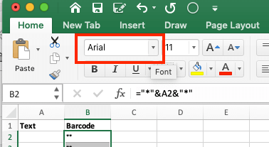 Comment créer un code-barres dans Excel | Smartsheet