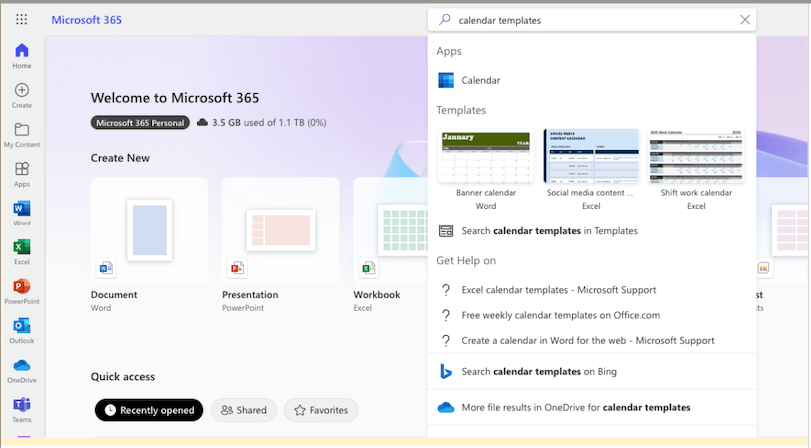 Méthode la plus simple pour créer un calendrier dans Excel (avec un modèle)