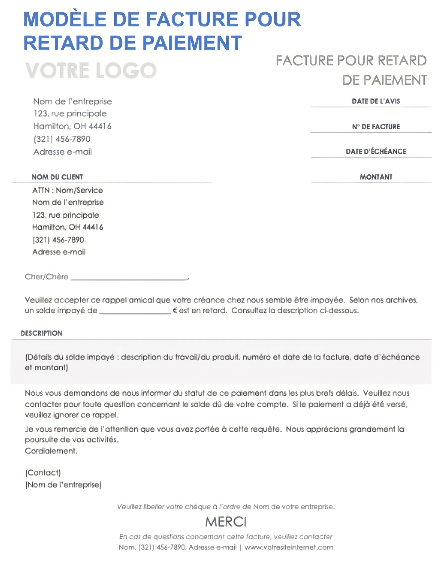 15 modèles de facture Google Docs gratuits | Smartsheet