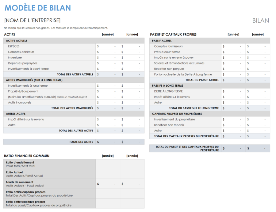 Modèles gratuits de comptabilité pour les petites entreprises | Smartsheet