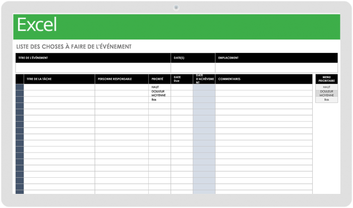 Plus de 30 modèles gratuits de tâche et de liste de contrôle | Smartsheet