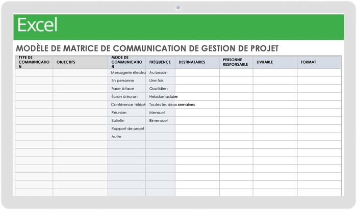 Modèles de communication de projet gratuits | Smartsheet