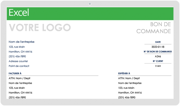 Modèles gratuits de formulaires de commande | Smartsheet