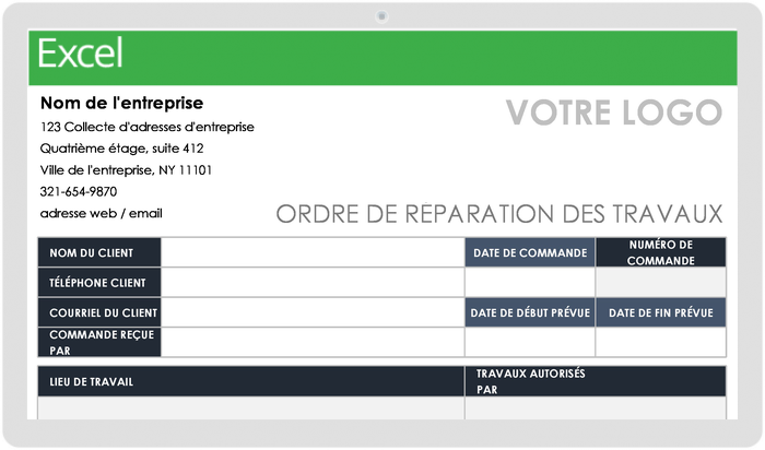 Modèles gratuits de formulaires de commande | Smartsheet