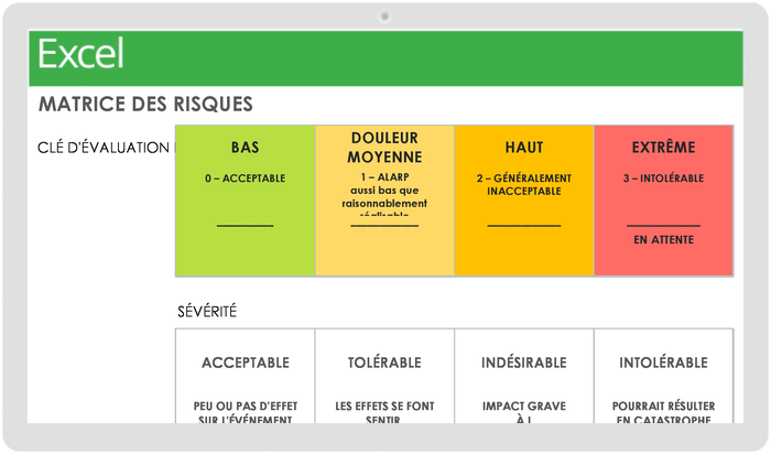 Téléchargez Gratuitement Des Modèles De Matrices Des Risques Smartsheet