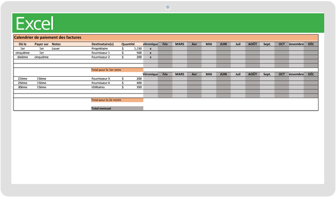 Modèles de comptabilité gratuits dans Excel | Smartsheet