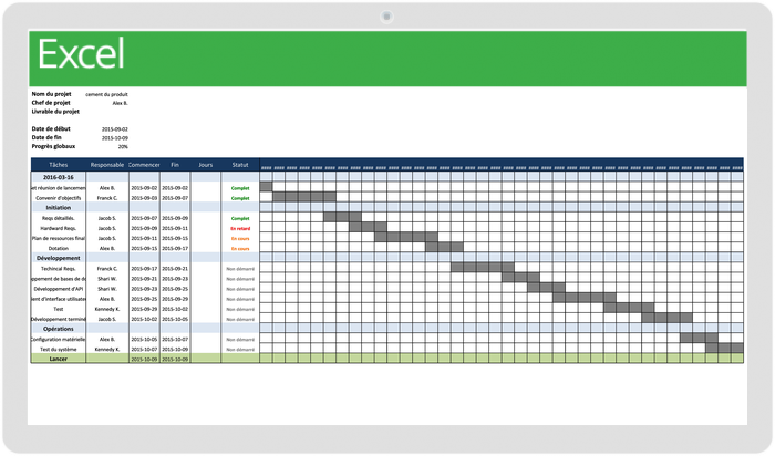 Les meilleurs modèles de plan de projet pour Excel | Smartsheet